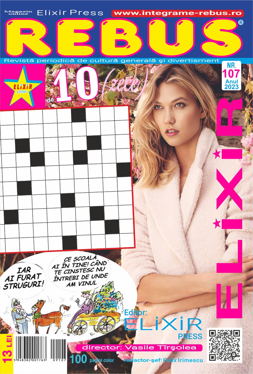 Rebus de 10 ( zece ) nr. 107 – ELIXIR Press