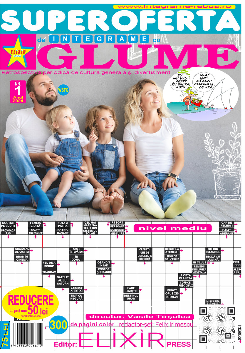 Superoferta de integrame cu Glume nr. 1 – ELIXIR Press